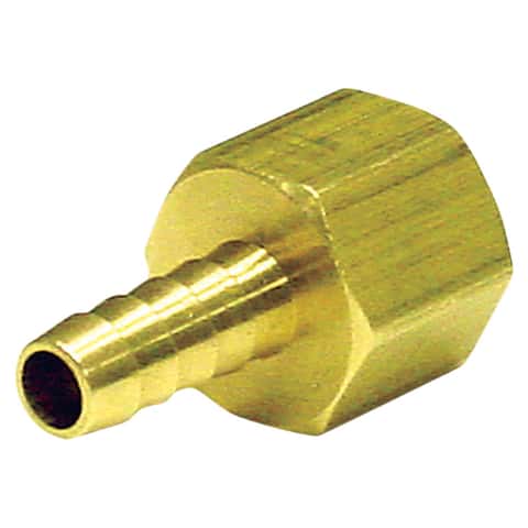 Brass 3/8 in. D X 1/4 in. D Adapter 1 pk - Ace Hardware