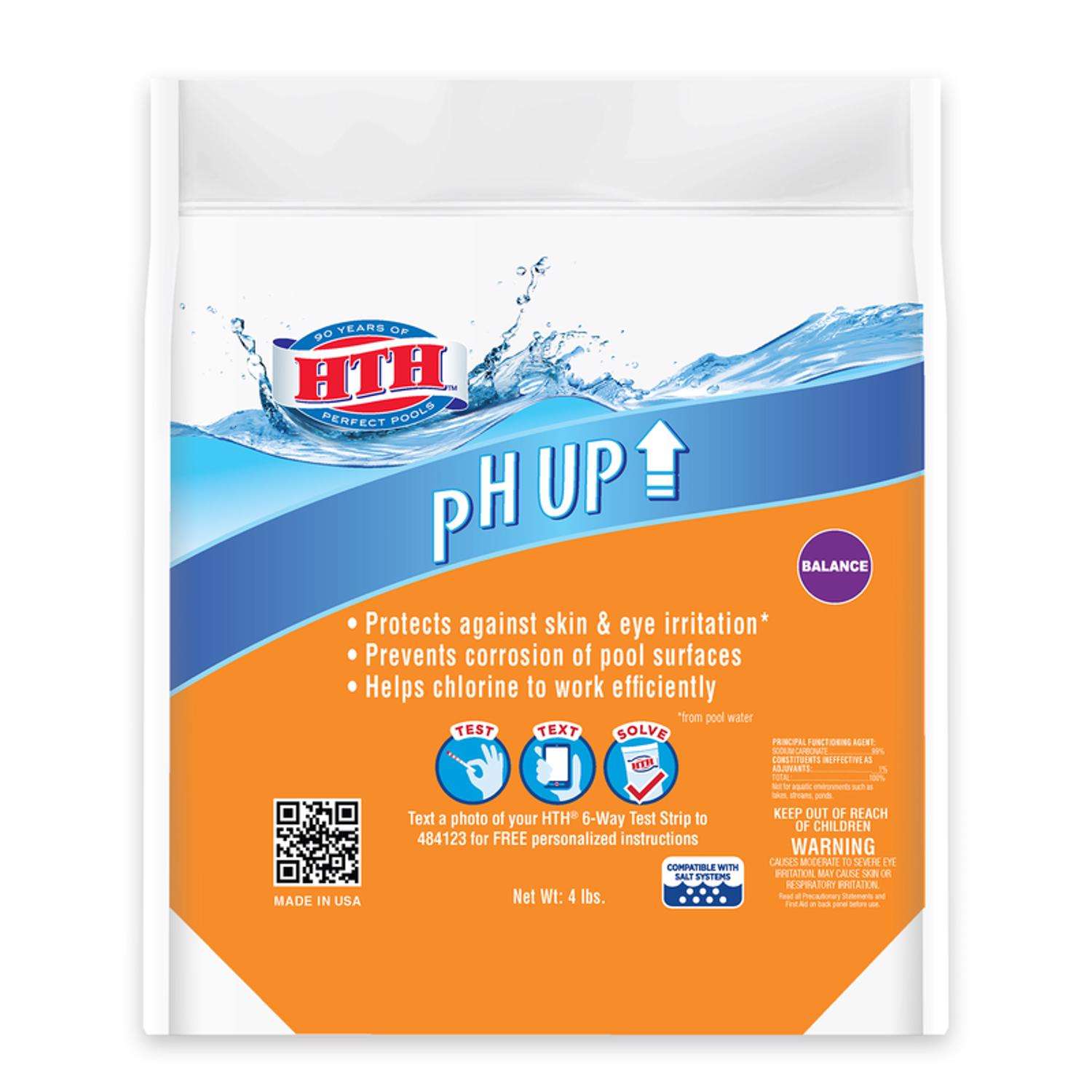 HTH Pool Care Granule pH Plus 4 lb - Ace Hardware
