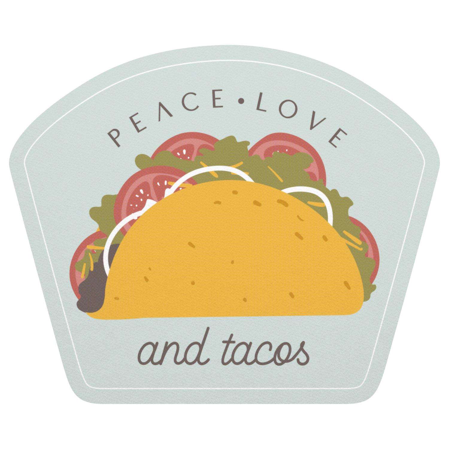 Karma Gifts Taco Stickers 1 pk - Ace Hardware