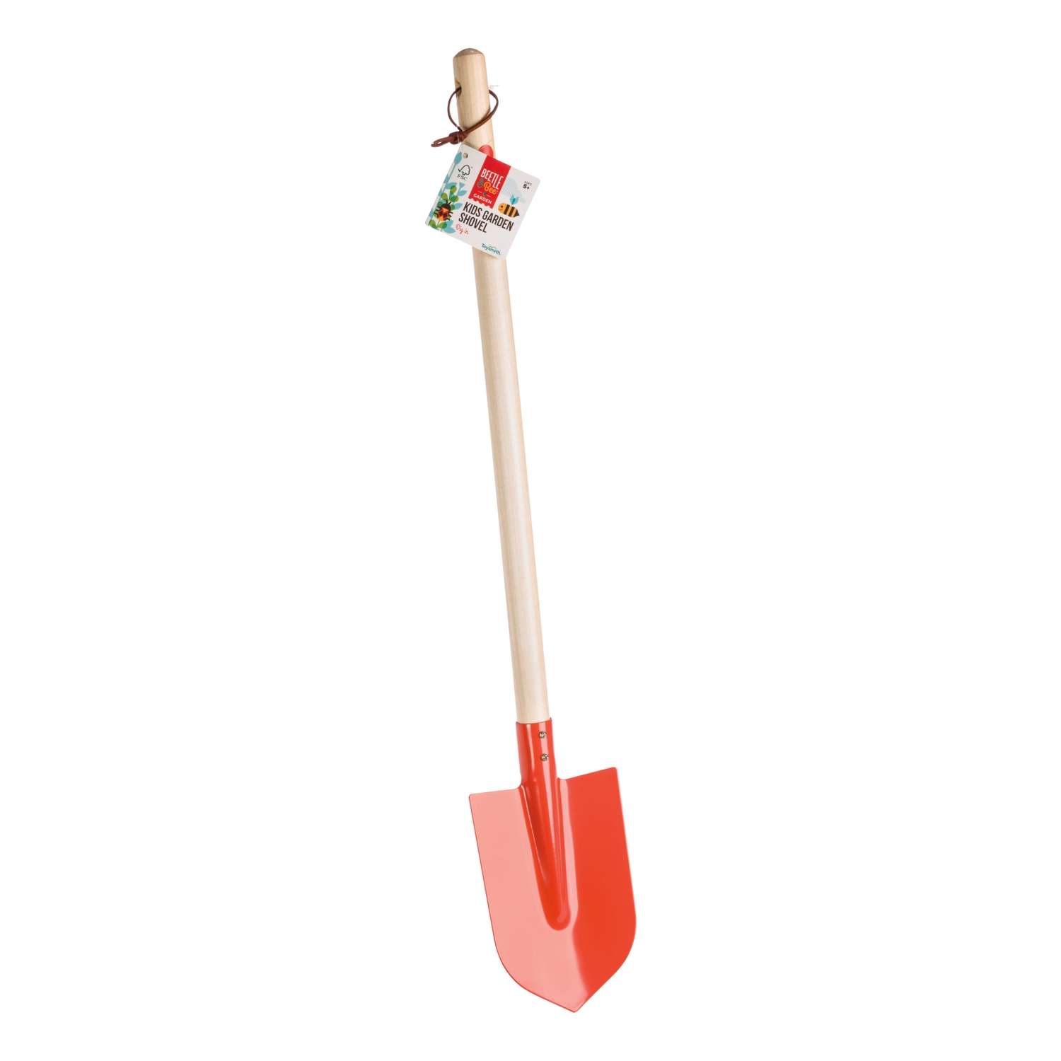 Toysmith Beetle & Bee Kids Garden Shovel Hardwood Red - Ace Hardware