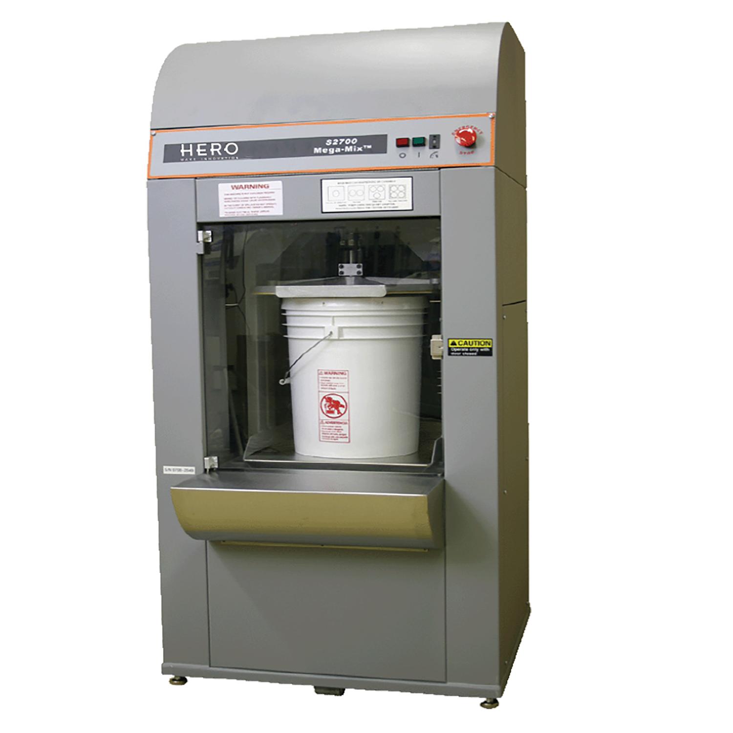 HERO Mega-Mix 27 in. W X 24 in. L Paint Shaker For 5 Gallon Containers ...