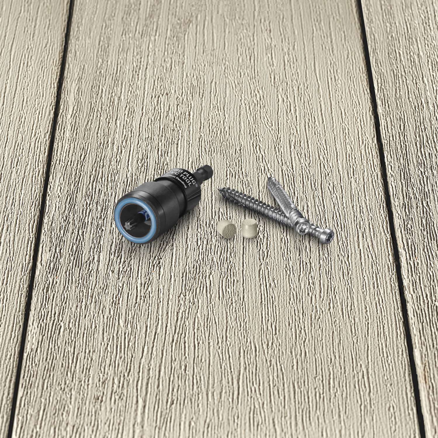 Starborn Pro Plug No. 10 X 2-3/4 in. L Harbor Gray Star Trim Head Deck ...