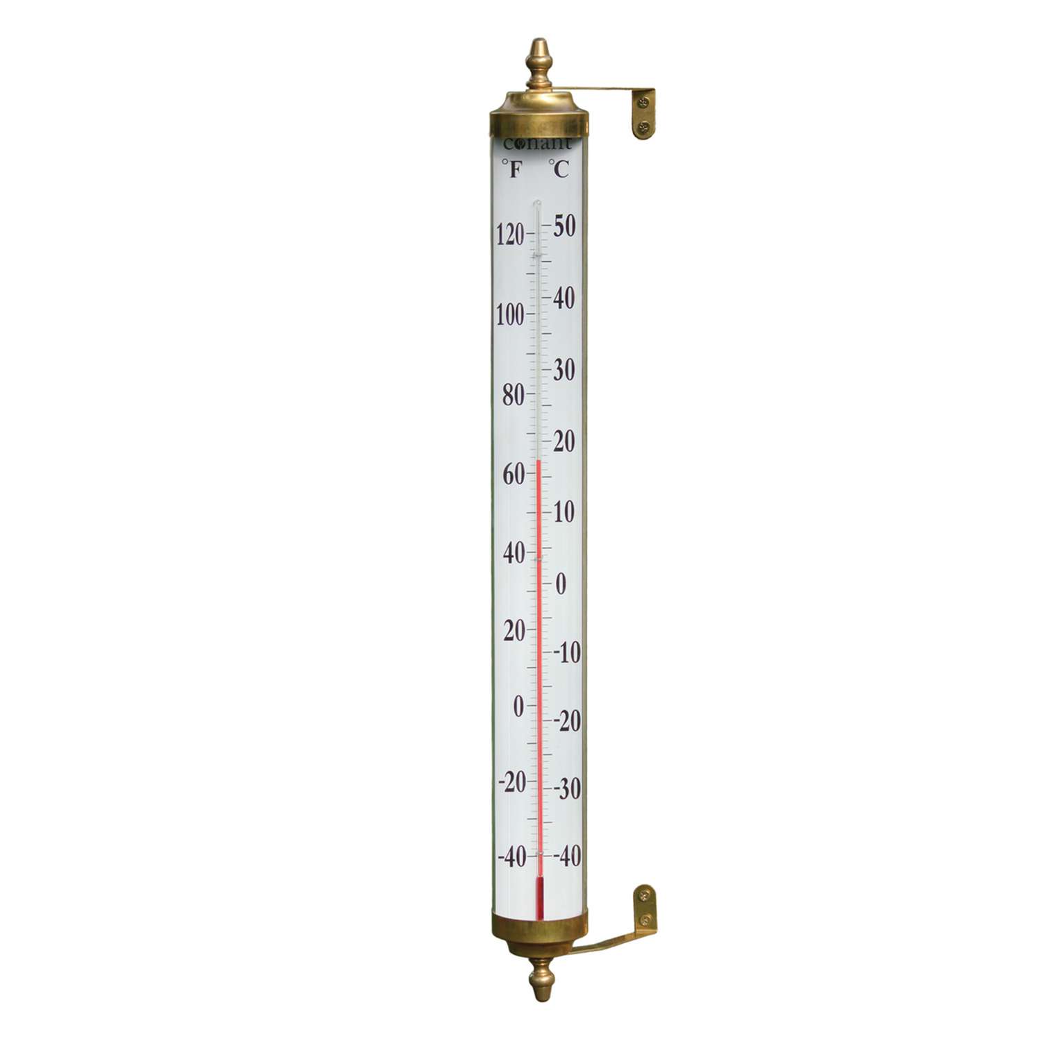 Conant Classic Thermometer Brass White - Ace Hardware