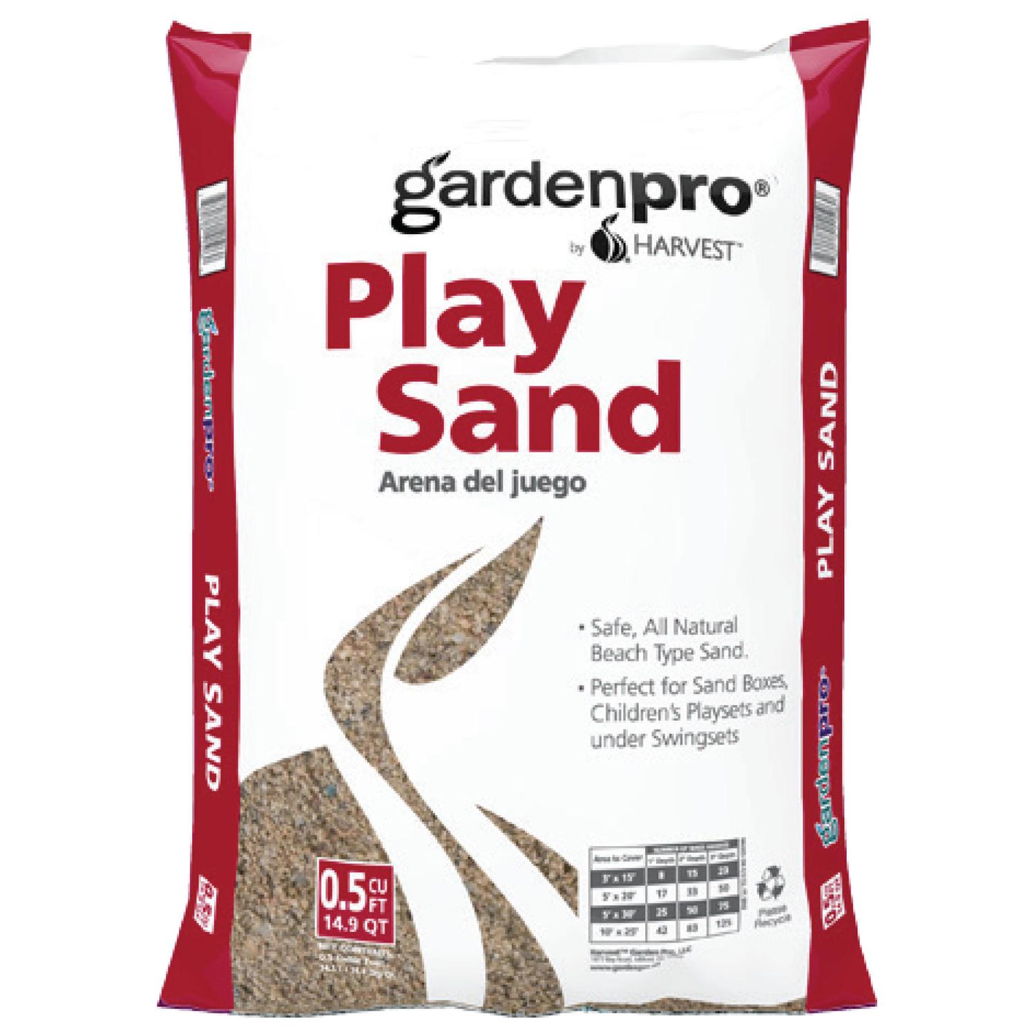 Harvest Garden Pro Multicolored Play Sand 0.5 cu ft 40 lb Mfr# PLAY ...
