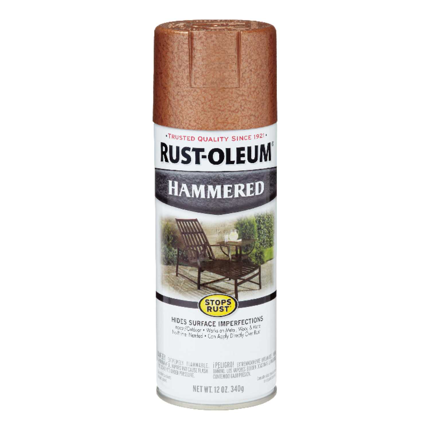 Rust-Oleum Stops Rust Copper Spray Paint 12 oz. - Ace Hardware