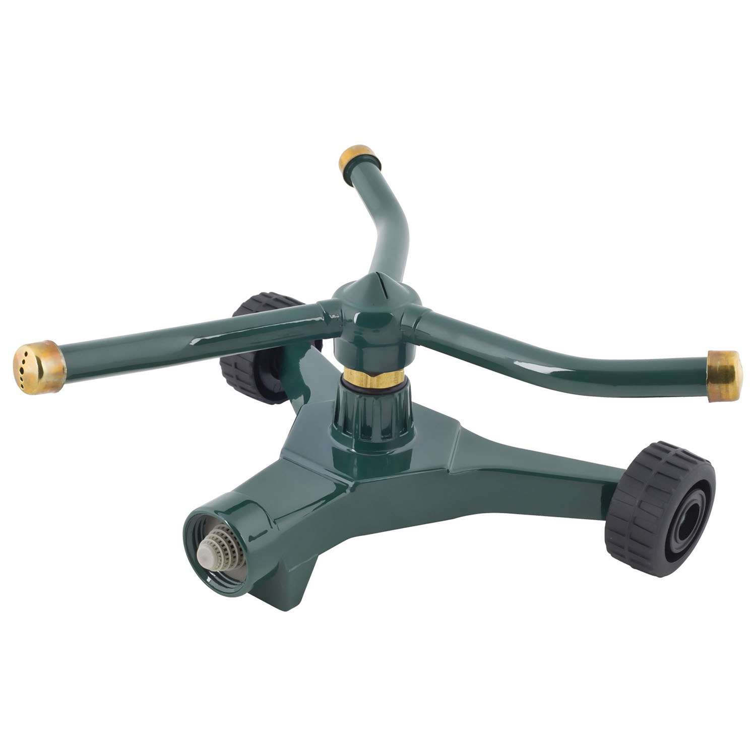 Melnor Metal Wheeled Base 3-Arm Sprinkler 1600 sq ft - Ace Hardware