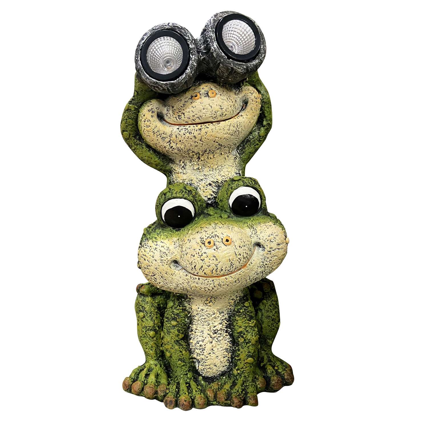 Alpine Ceramic Multi-color 19 in. Leap Frog Garden Statue - Ace Hardware