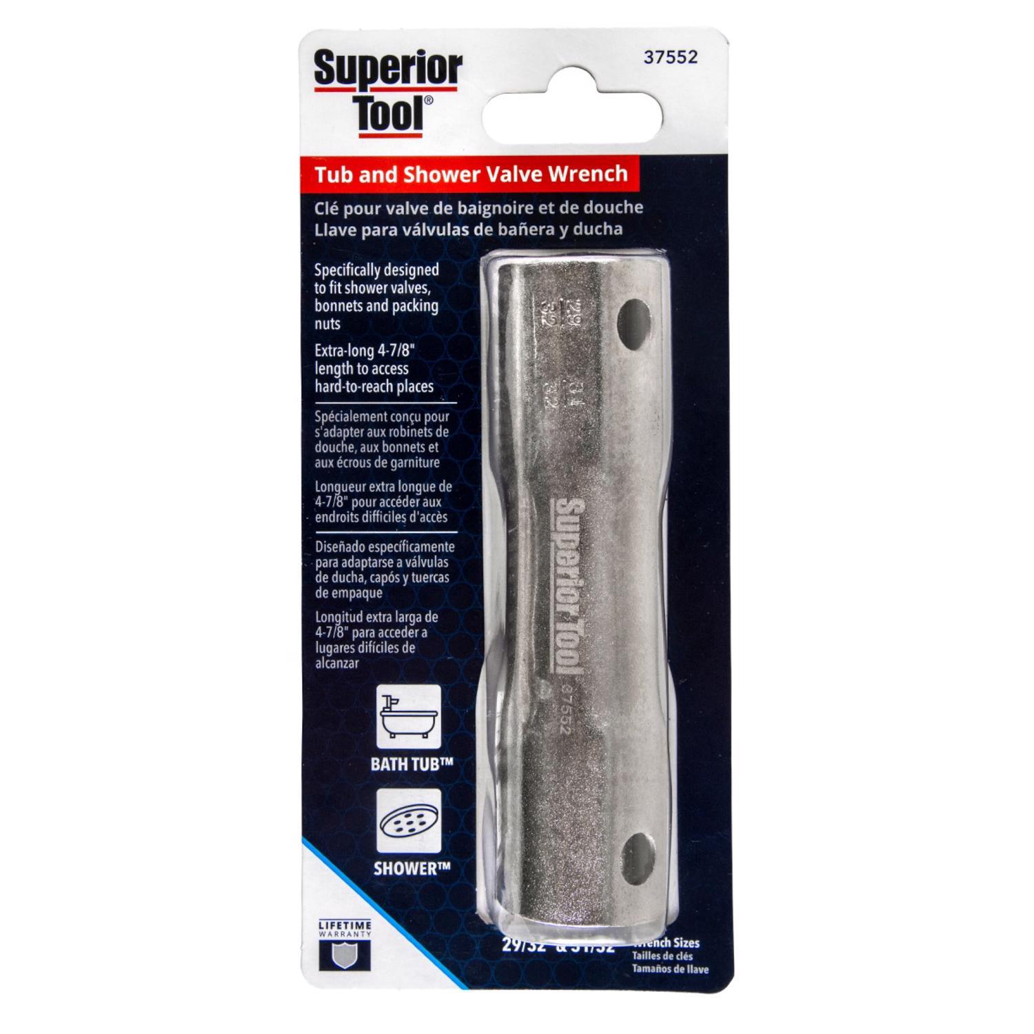 CH Hanson Shower Valve Socket Wrench Silver 1 pc Mfr# 37552 - Ace Hardware