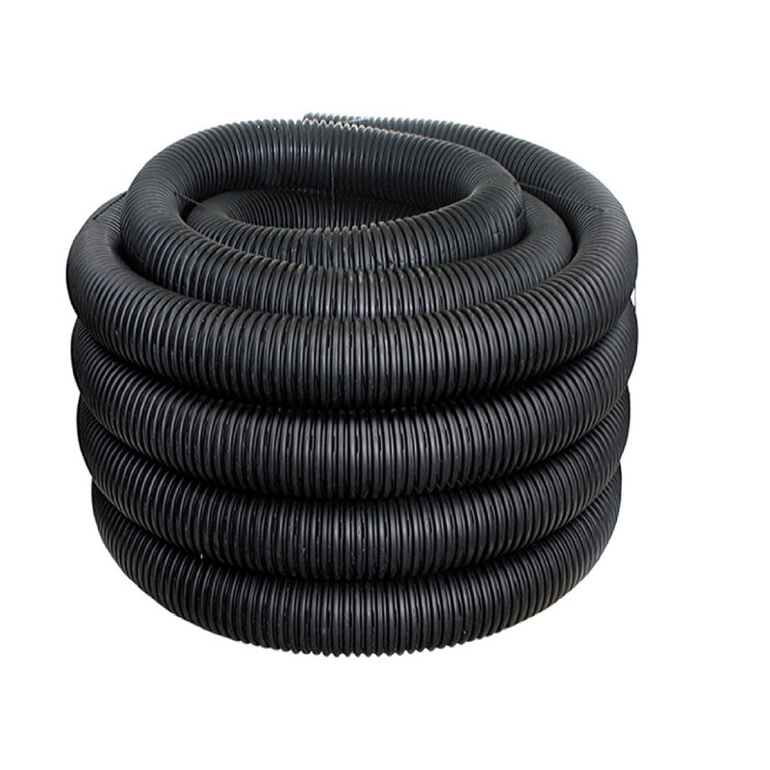 Advanced Drainage Systems 4 in. D X 100 ft. L Polyethylene Slotted ...