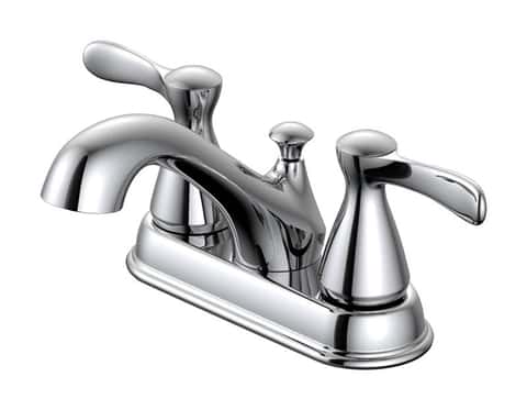 OakBrook Chrome Two-Handle Bathroom Sink Faucet 4 in. - Ace Hardware