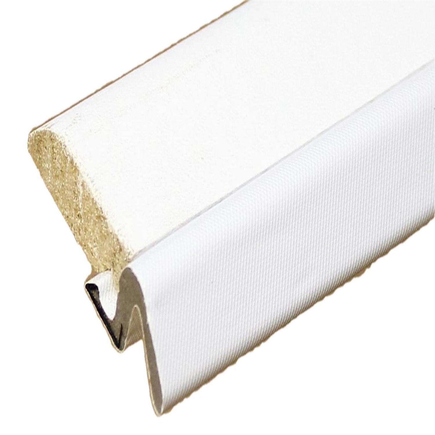 Randall White Primed Hardwood/Vinyl Weatherstrip Door Stop Set 3 pc ...