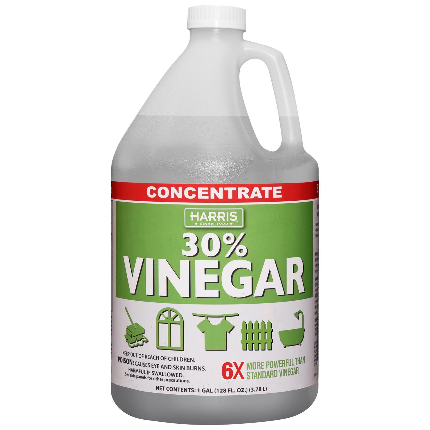Harris Regular Scent Concentrated All Purpose Cleaning Vinegar Liquid 128 oz Mfr VINE30 128 Ace Hardware