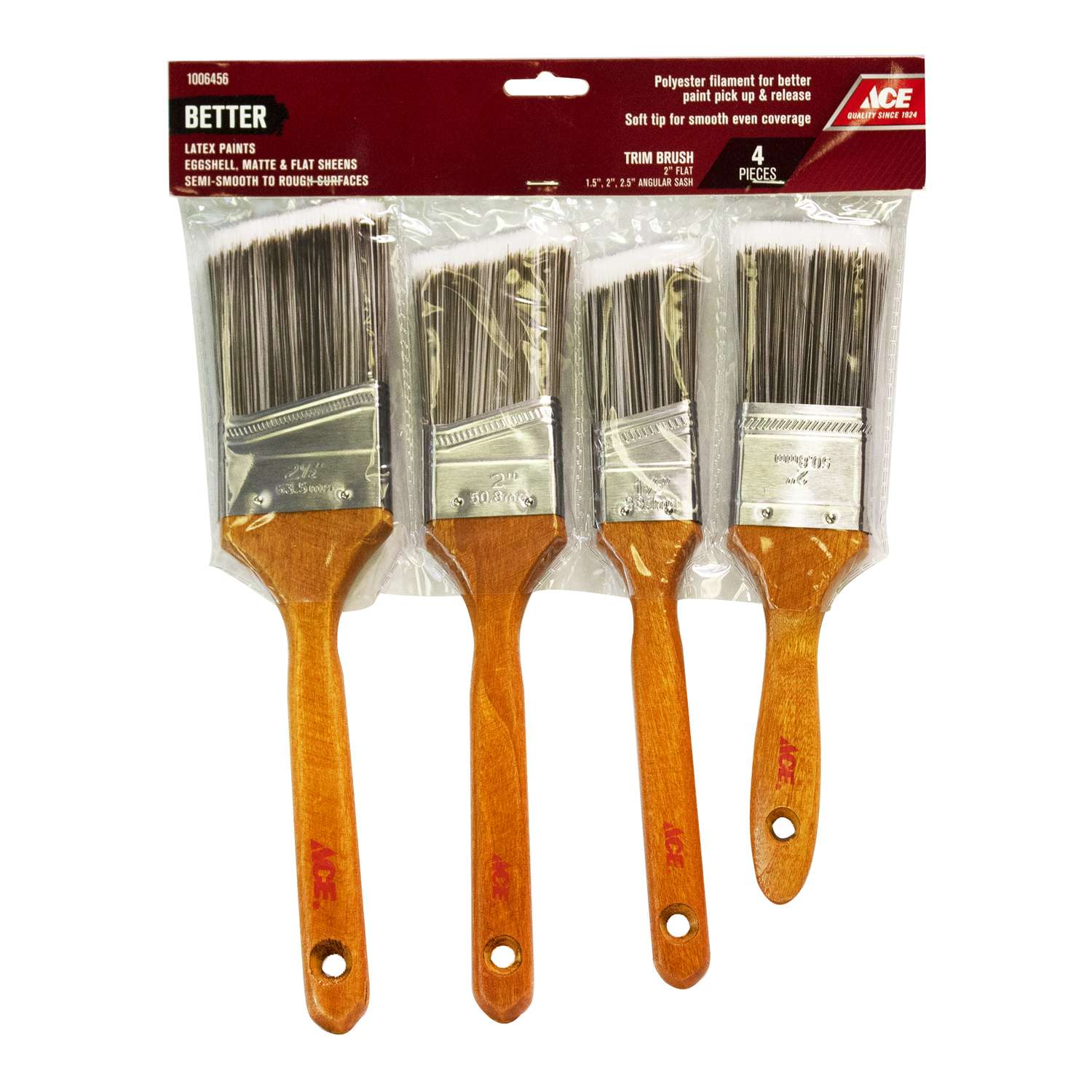 Ace Better Angle/Flat Paint Brush Set - Ace Hardware