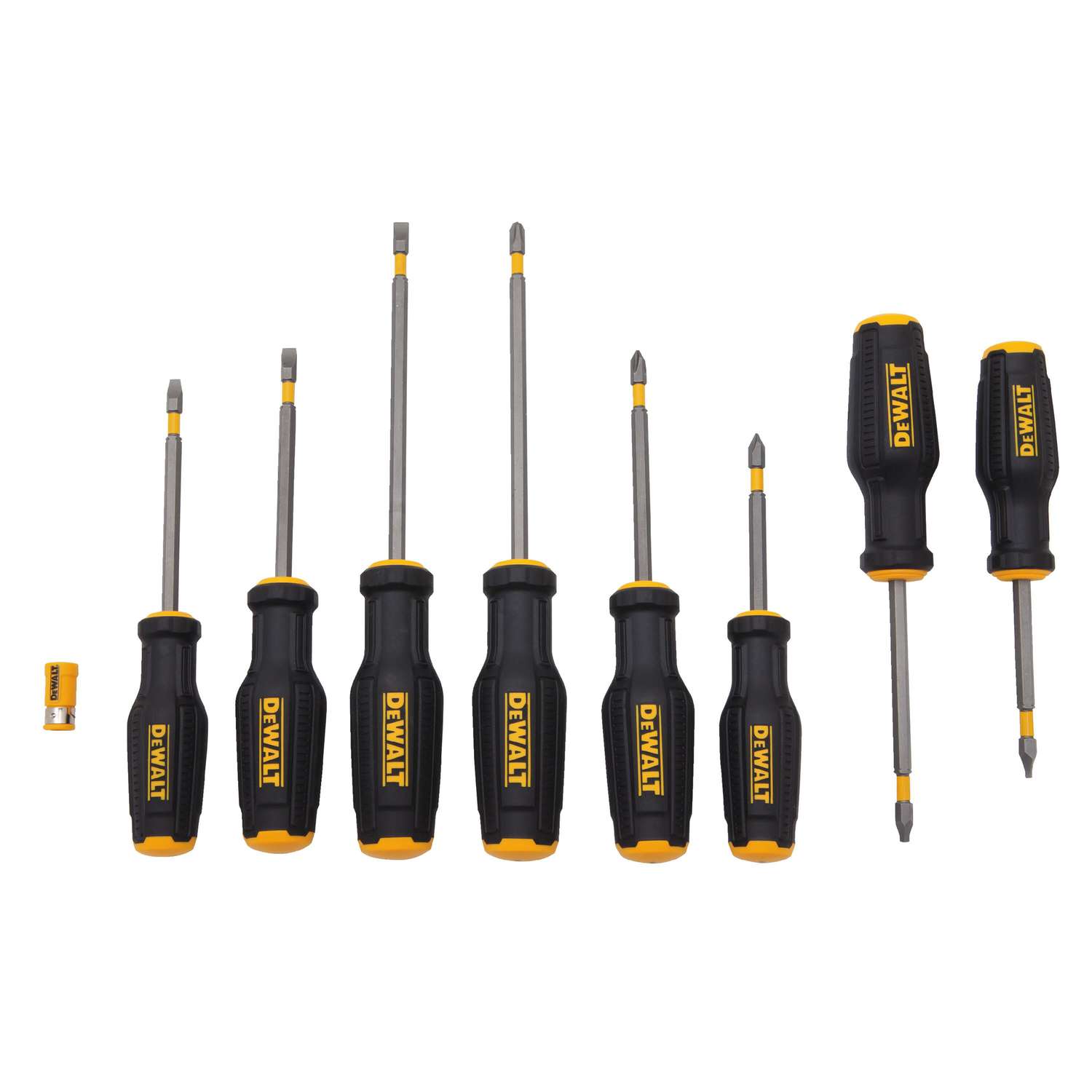 DeWalt MAXFIT Phillips/Slotted Assorted Screwdriver Set 8 pc - Ace Hardware