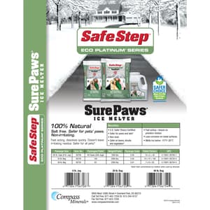 Safe Step Sure Paws Magnesium Chloride Pet Friendly Ice Melt 20 lb ...