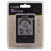 Taylor Comfort Level Hygrometer Digital Thermometer Plastic Black 3.54 ...