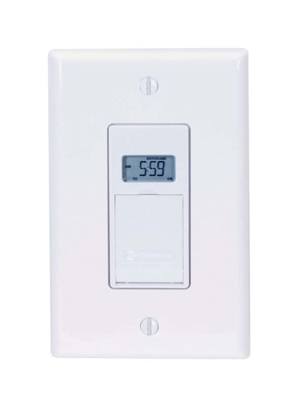 Intermatic Indoor 7 Day Digital In Wall Timer 125 V White - Ace Hardware