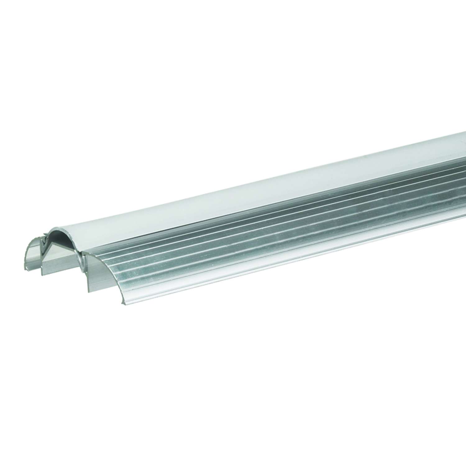 Frost King 1 in. H X 3 in. W X 36 in. L Mill Aluminum Threshold Silver ...