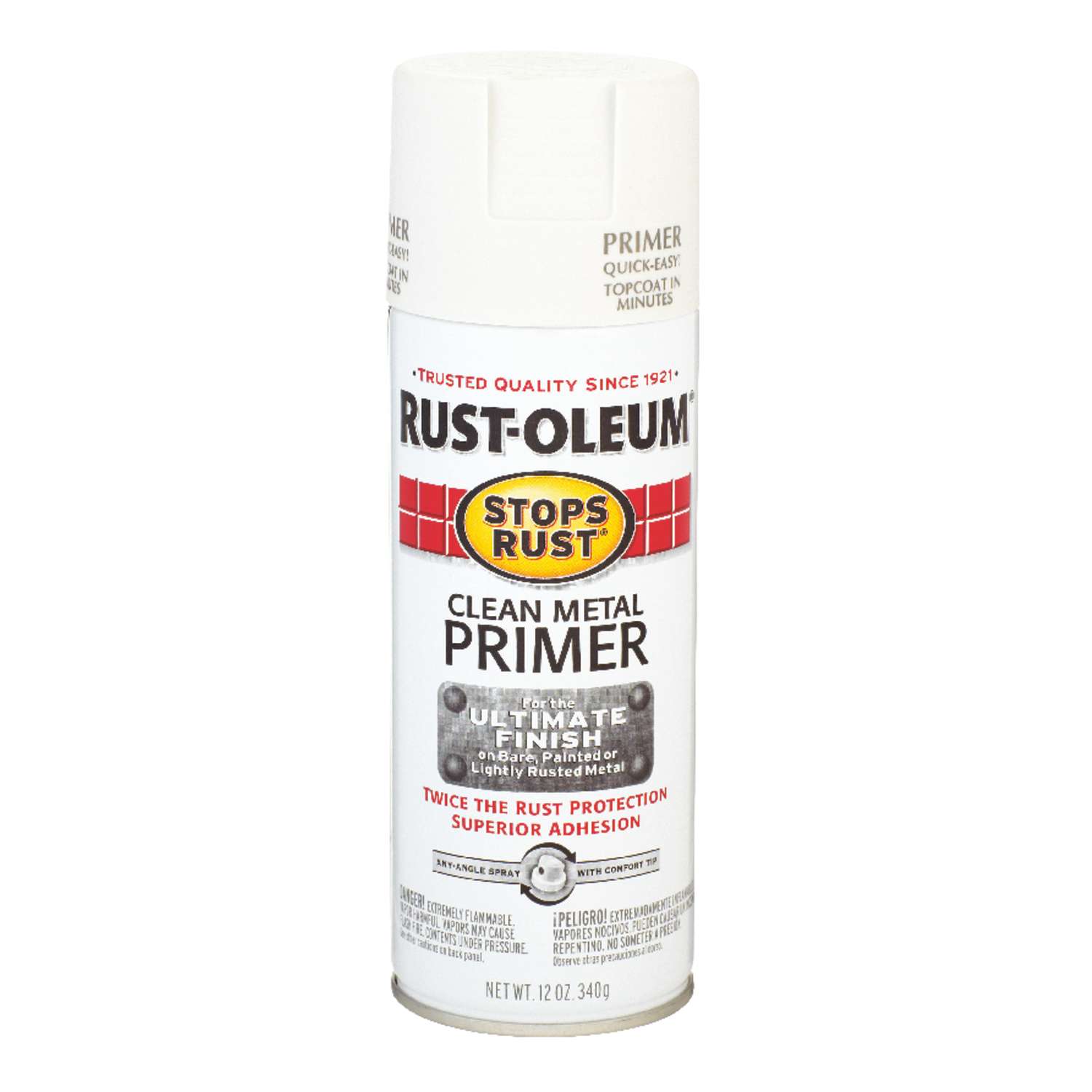 Rust-Oleum Stops Rust White Oil-Based Alkyd Primer 12 oz. - Ace Hardware