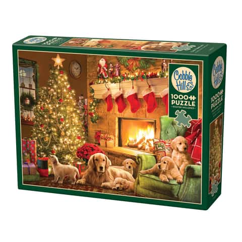 Cobble Hill Cozy Fireplace Jigsaw Puzzle Cardboard 1000 pc - Ace Hardware