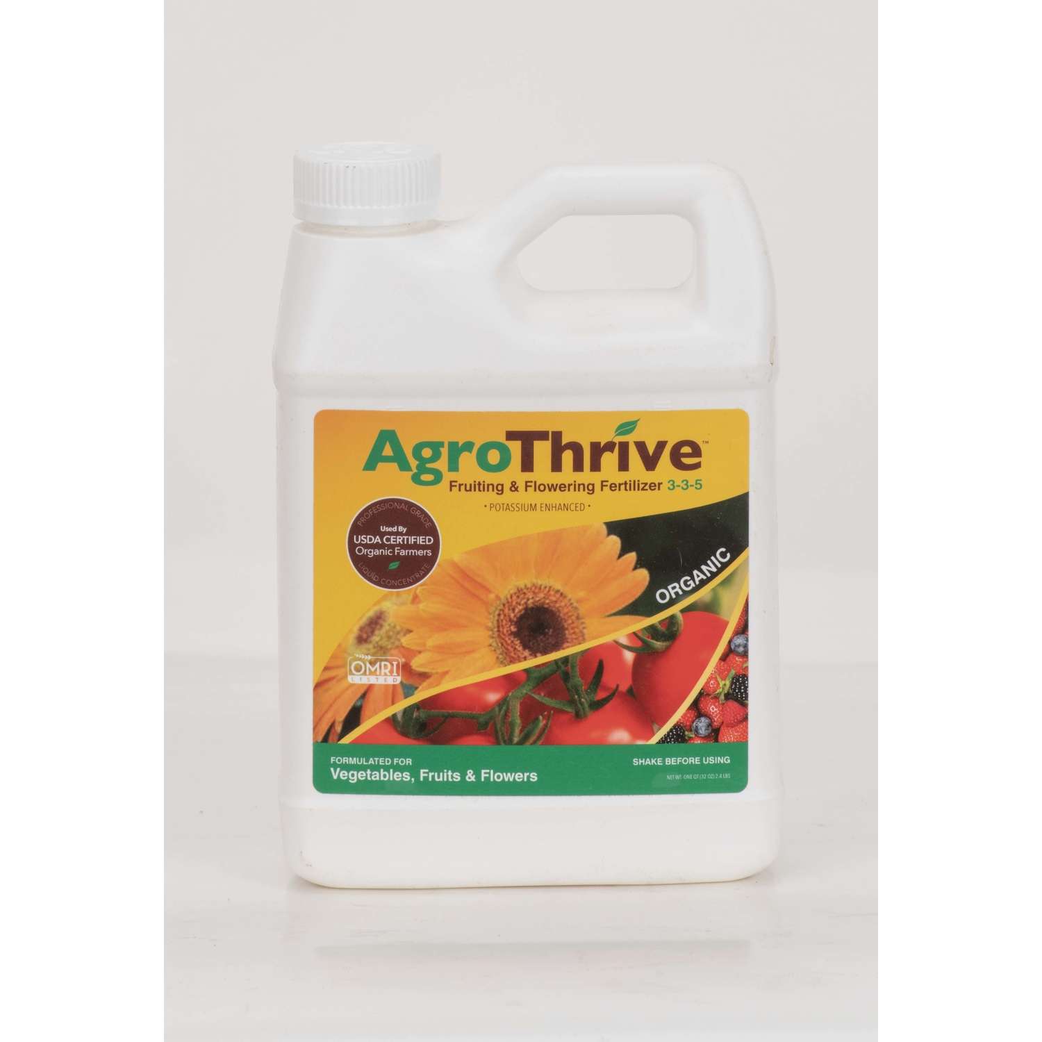 AgroThrive Organic 3-3-5 Fertilizer 32 oz. - Ace Hardware