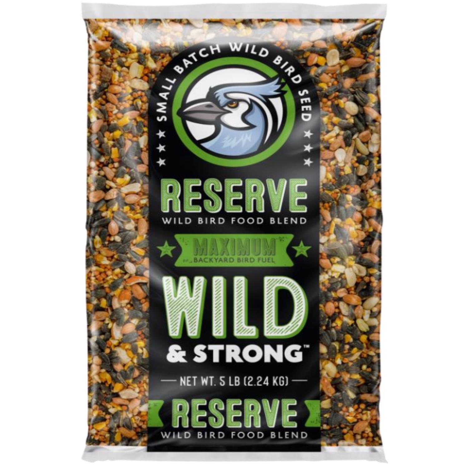 Small Batch Wild & Strong Maximum Songbird Reserve Wild Bird Food 5 lb ...