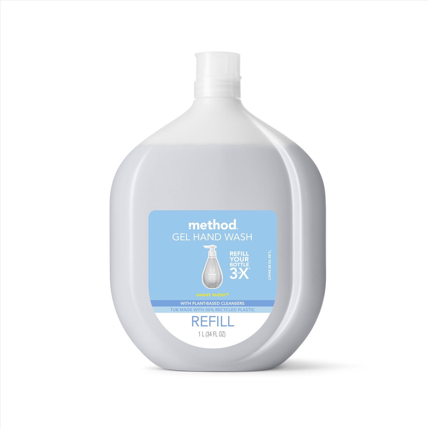 Method Sweet Water Scent Gel Hand Wash Refill 34 oz Mfr 328104 Ace Hardware