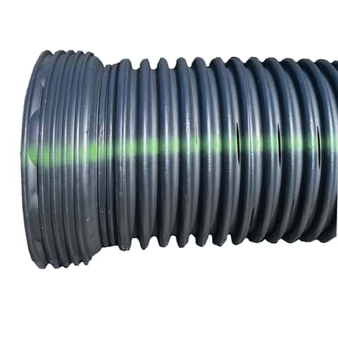 Advance Drainage Systems 4 in. D X 10 ft. L Polyethylene Slotted ...