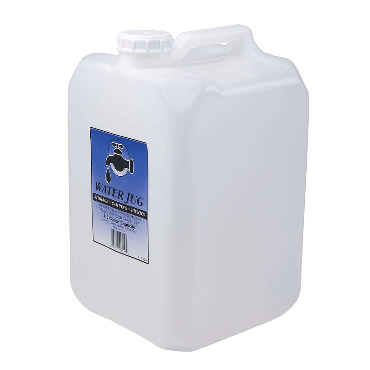 Midwest Can Clear Water Container 15.5 in. H X 9.25 in. W X 9.25 in. L ...