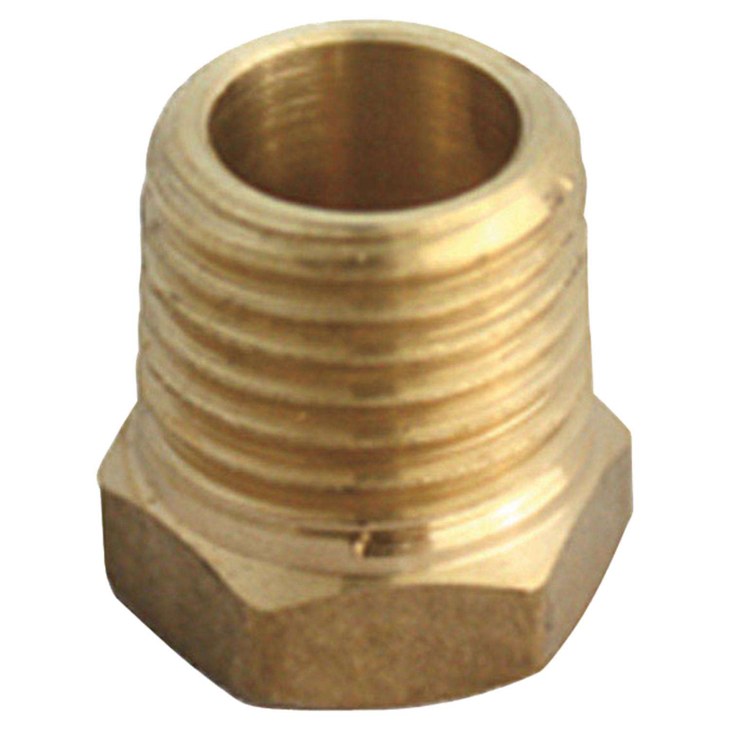 1 in. MPT X 1/2 in. D FPT Brass Hex Bushing - Ace Hardware