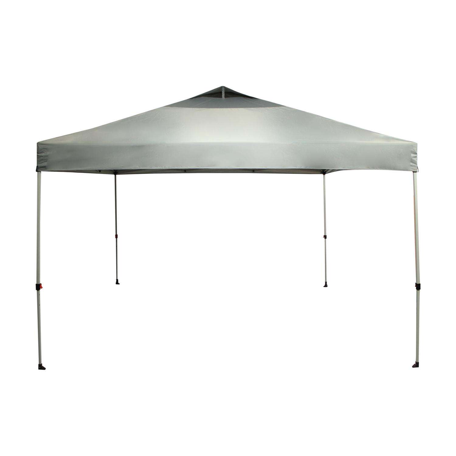 Crown Shade One Touch Polyester Canopy 9.4 ft. H X 12 ft. W X 12 ft. L ...