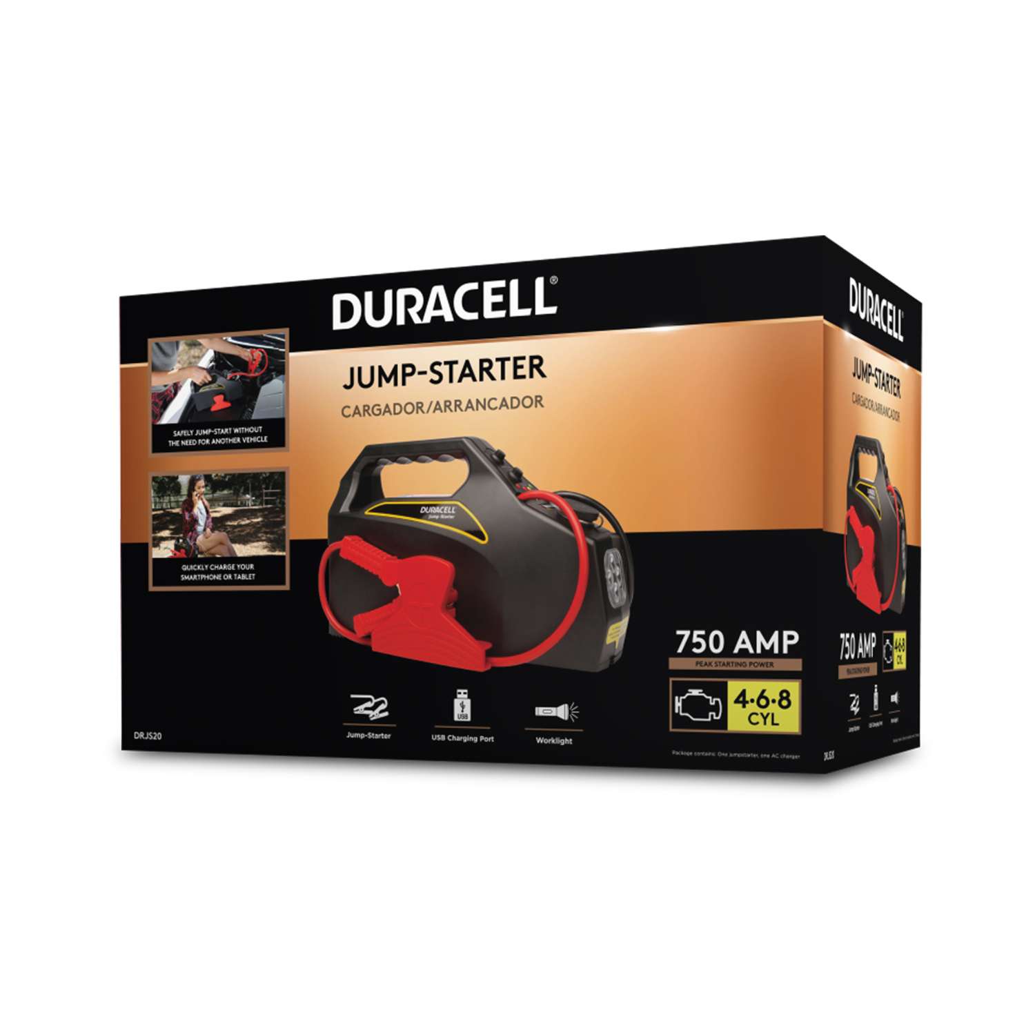 Duracell 1.5 ft. 6 Ga. Jump Starter 750 amps - Ace Hardware