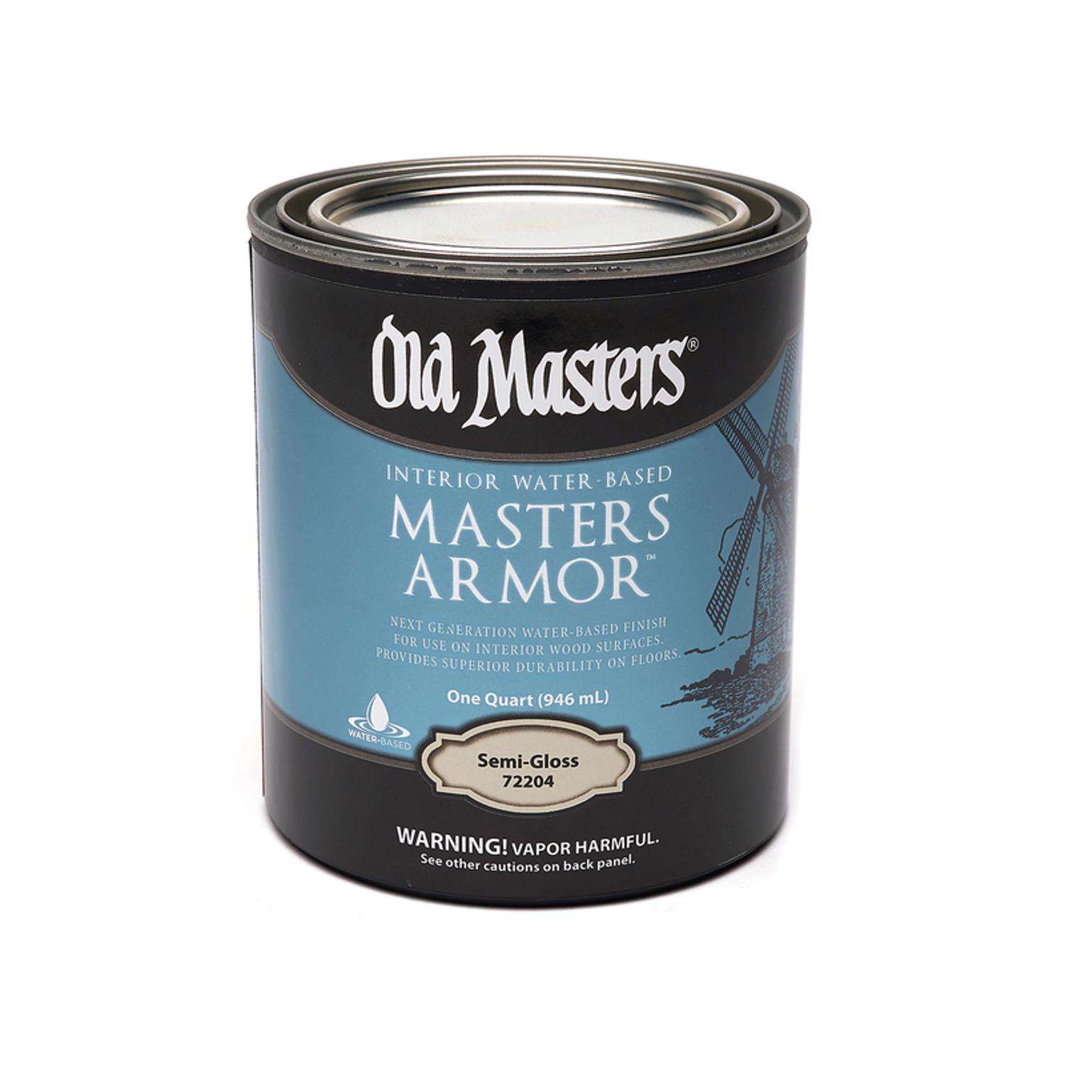 Old Masters Masters Armor Semi-Gloss Clear Water-Based Floor Finish 1 ...