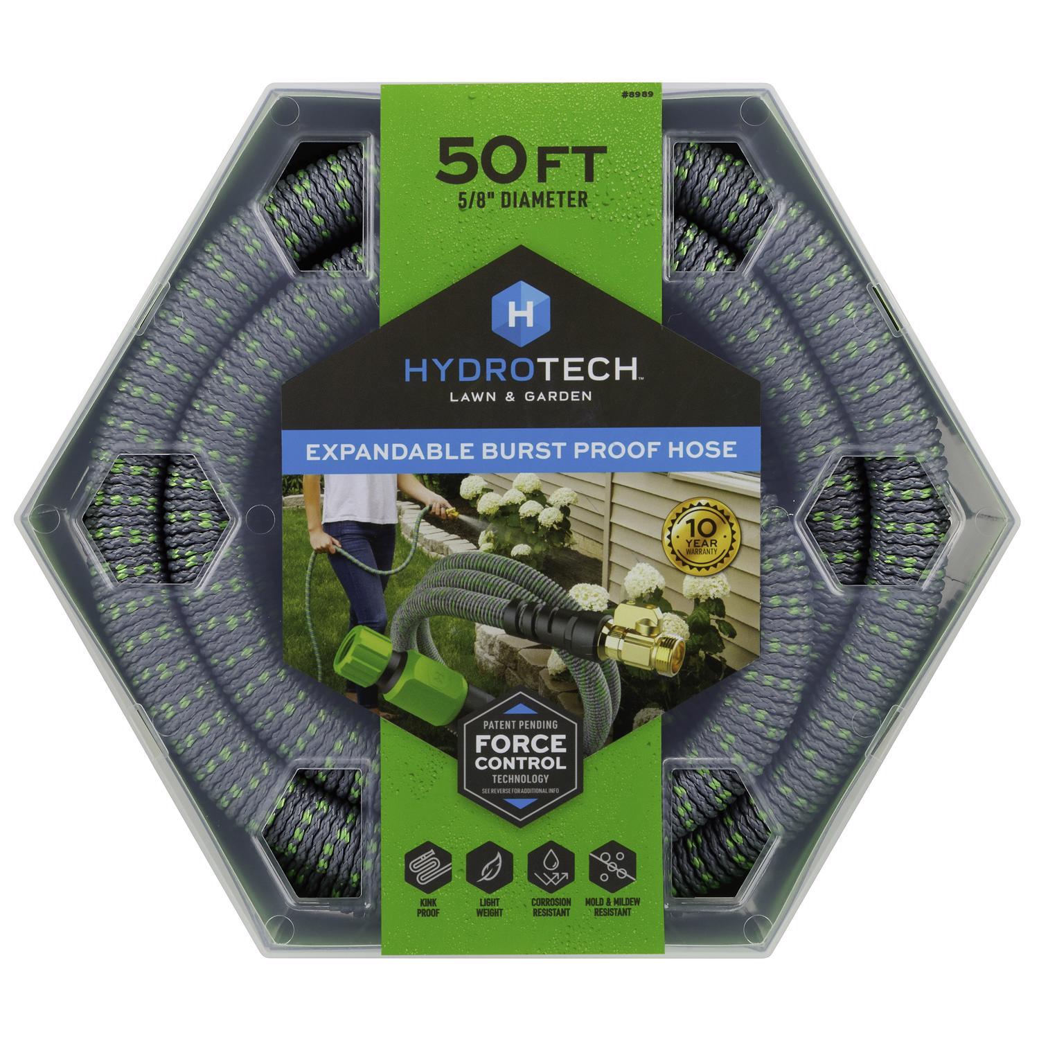 Hydrotech 5/8 in. D X 50 ft. L Medium Duty Professional Grade ...