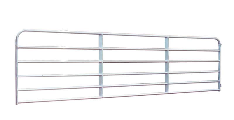 Behlen 48 in. L Galvanized Silver Steel Utility Tube Gate 1 pk - Ace ...