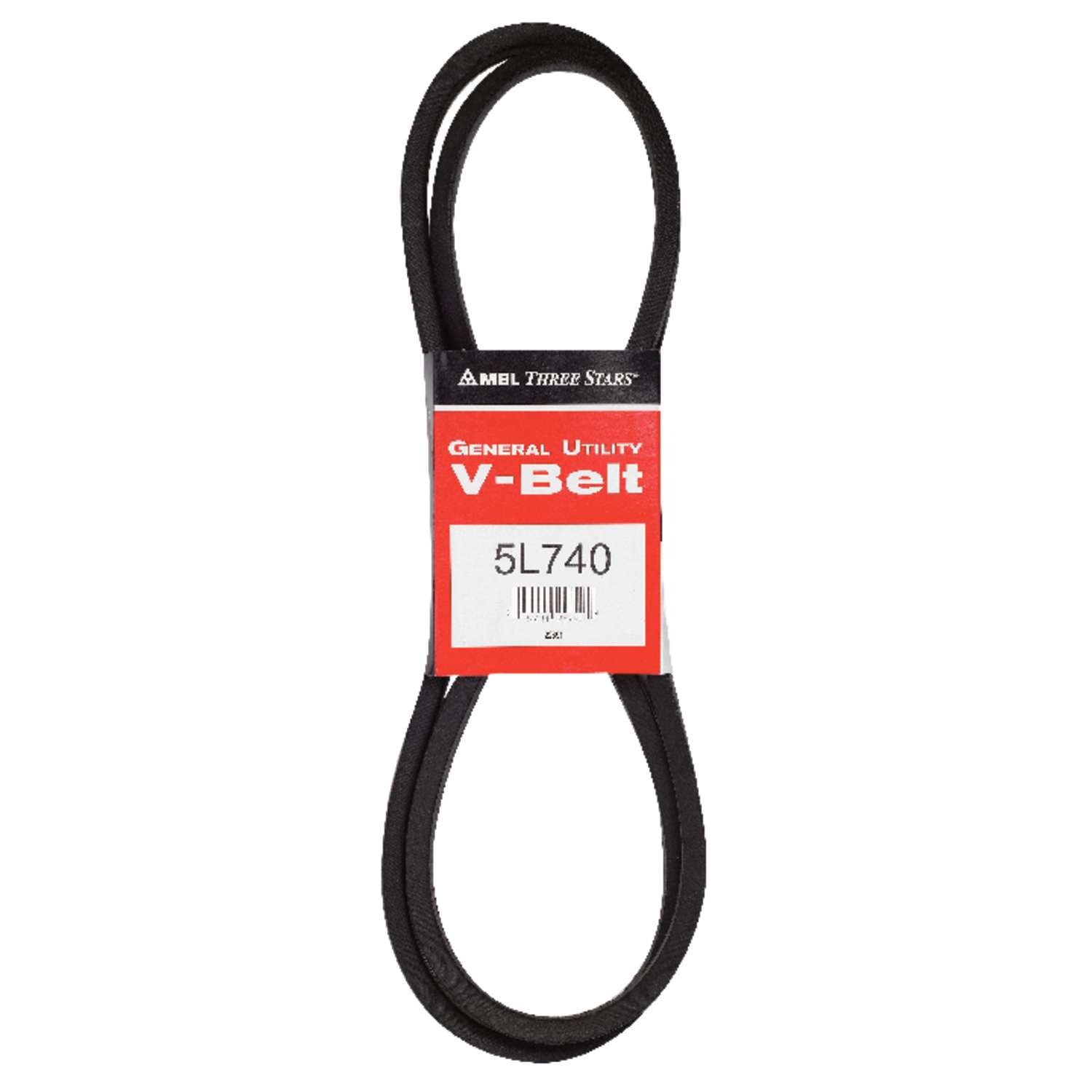 Mitsuboshi FHP 5L740 Standard General Utility V-Belt 0.63 in. W X 74 in ...