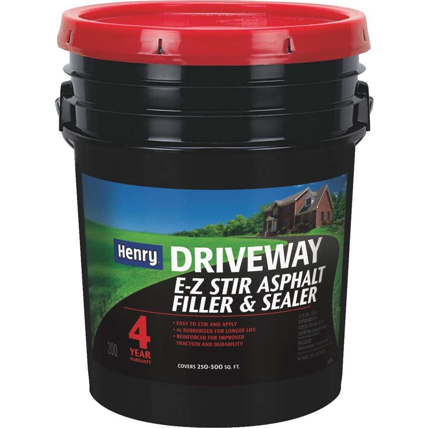 Henry E-Z Stir Black Asphalt Driveway Filler and Sealer 5 gal - Ace ...