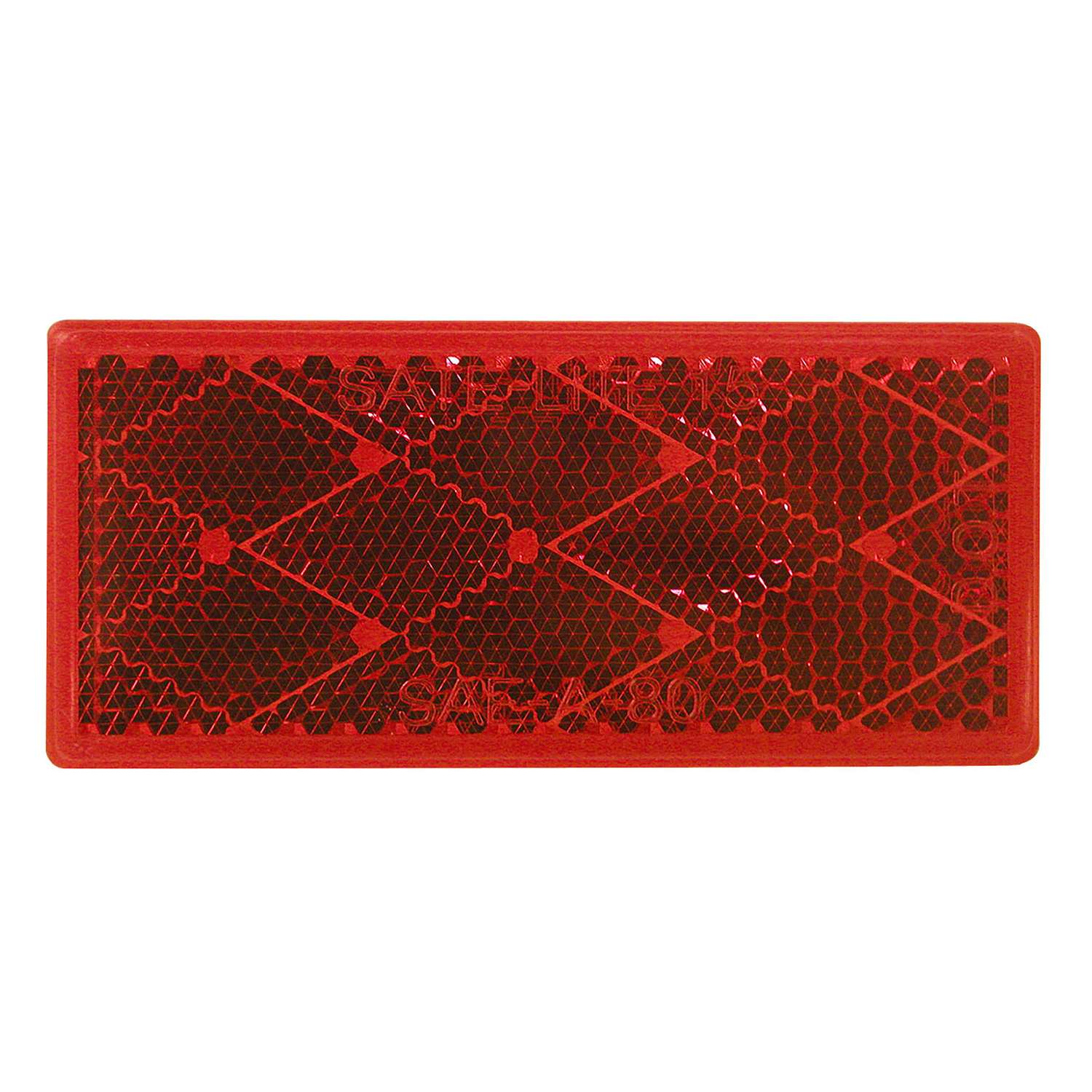 Peterson Quick-Mount Red Rectangular Reflector 12 pk - Ace Hardware