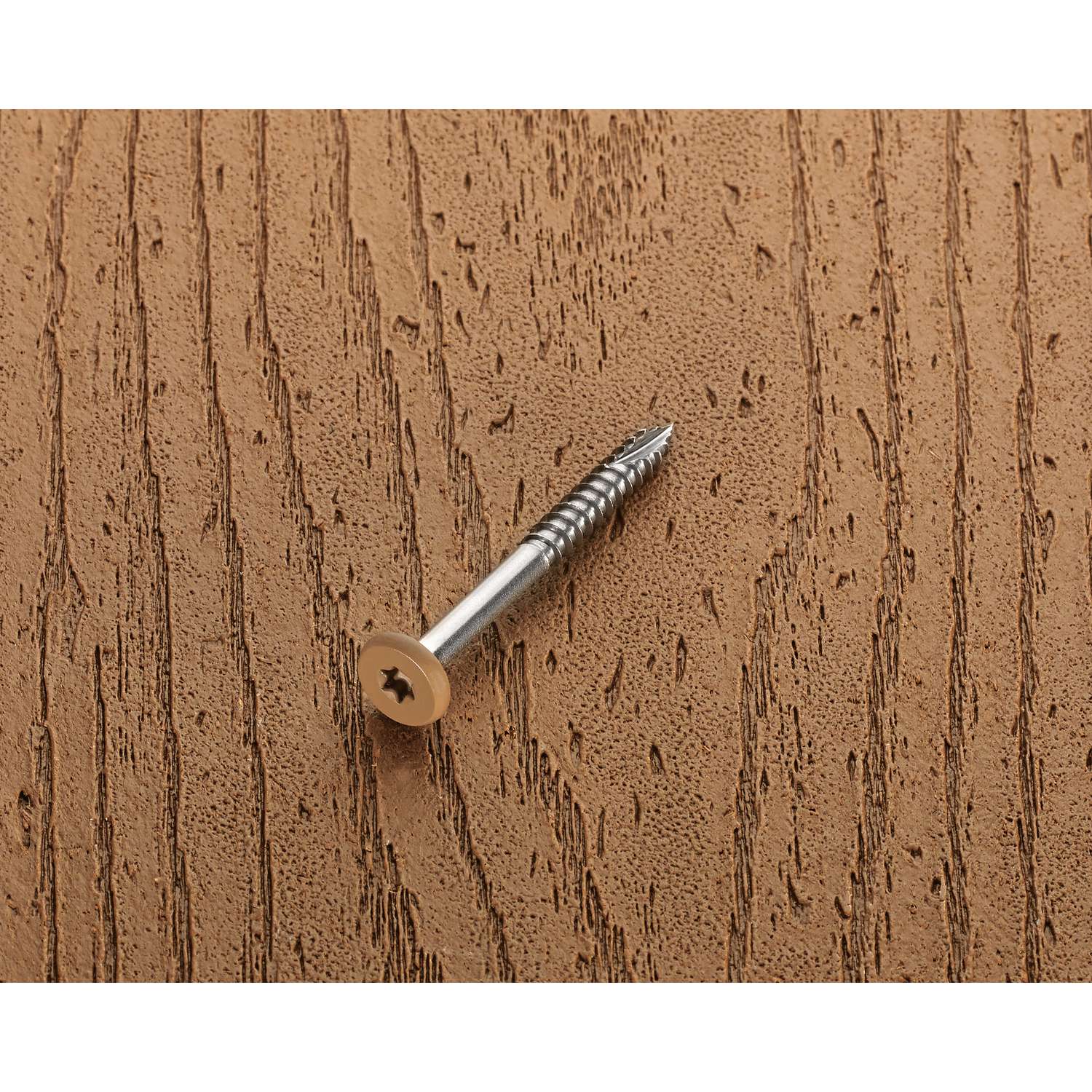 Starborn Deckfast No. 9 X 1-7/8 in. L Rosy Brown Star Pan Head Fascia ...