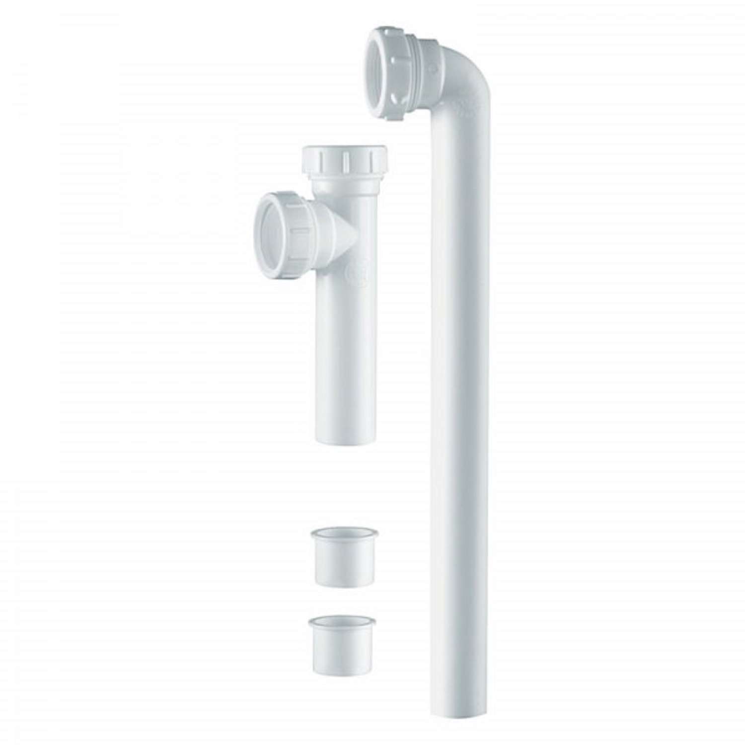 PlumbCraft 1-1/2 in. D X 16 in. L Plastic Drain Outlet Pipe - Ace Hardware
