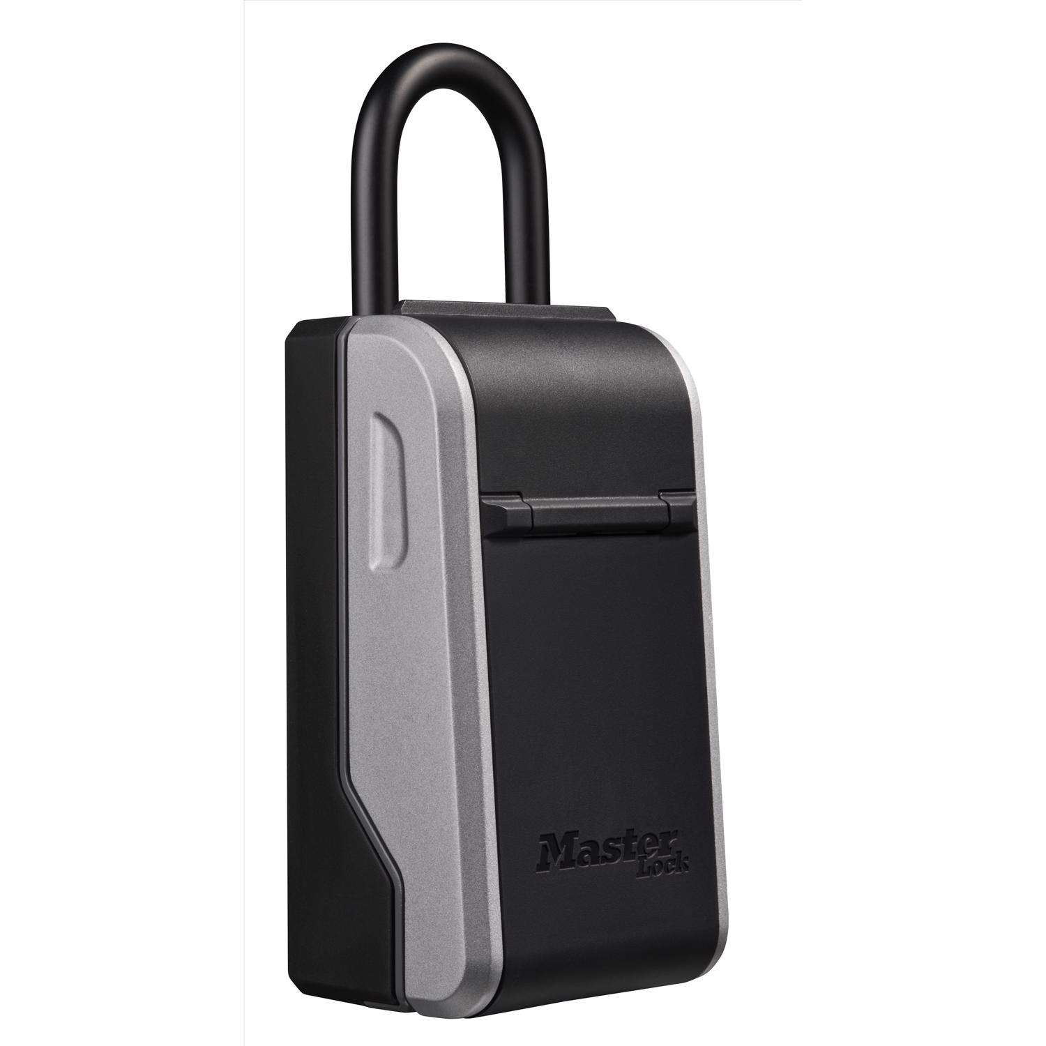 Master lock 5.4 in. H X 3 in. W X 5 in. L Metal 4-Digit Combination ...