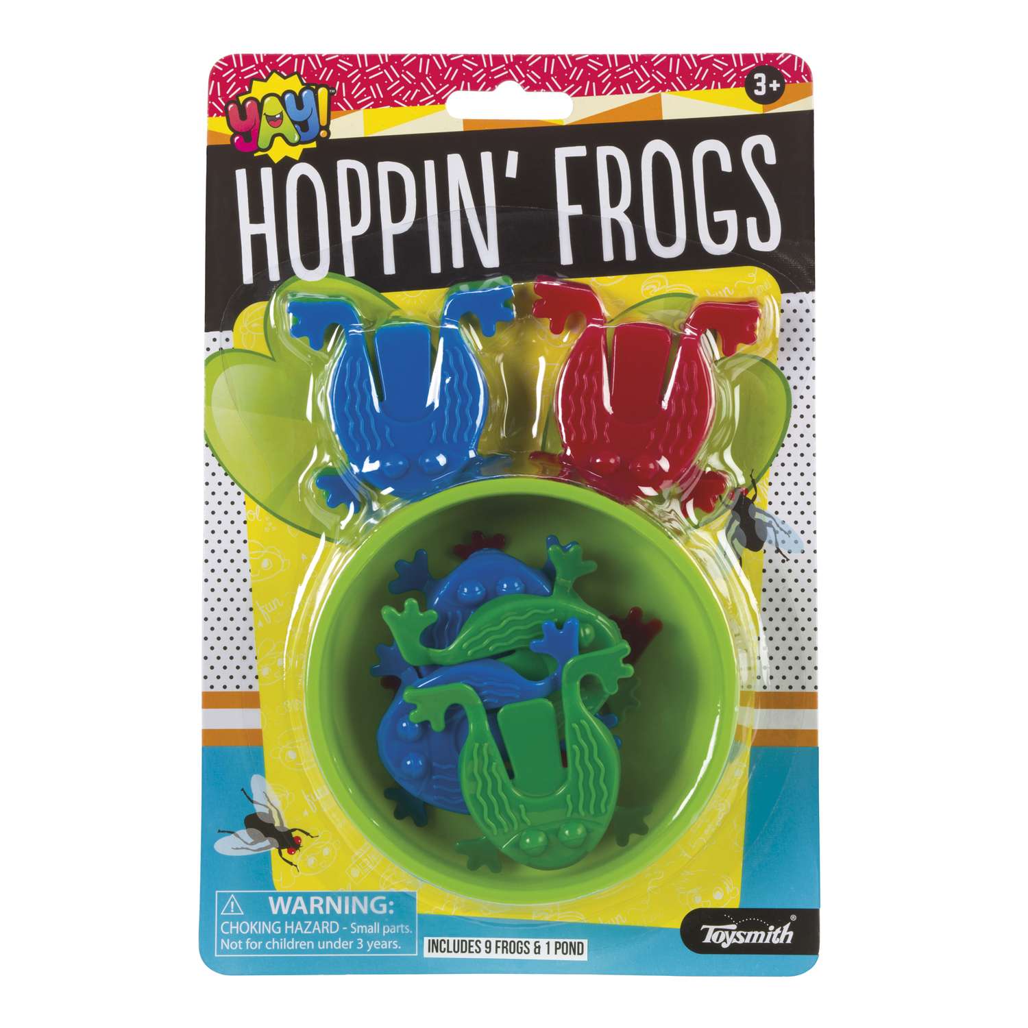 Toysmith Yay Hoppin Frogs Toy Plastic/Silicone Assorted 10 pc - Ace Hardware