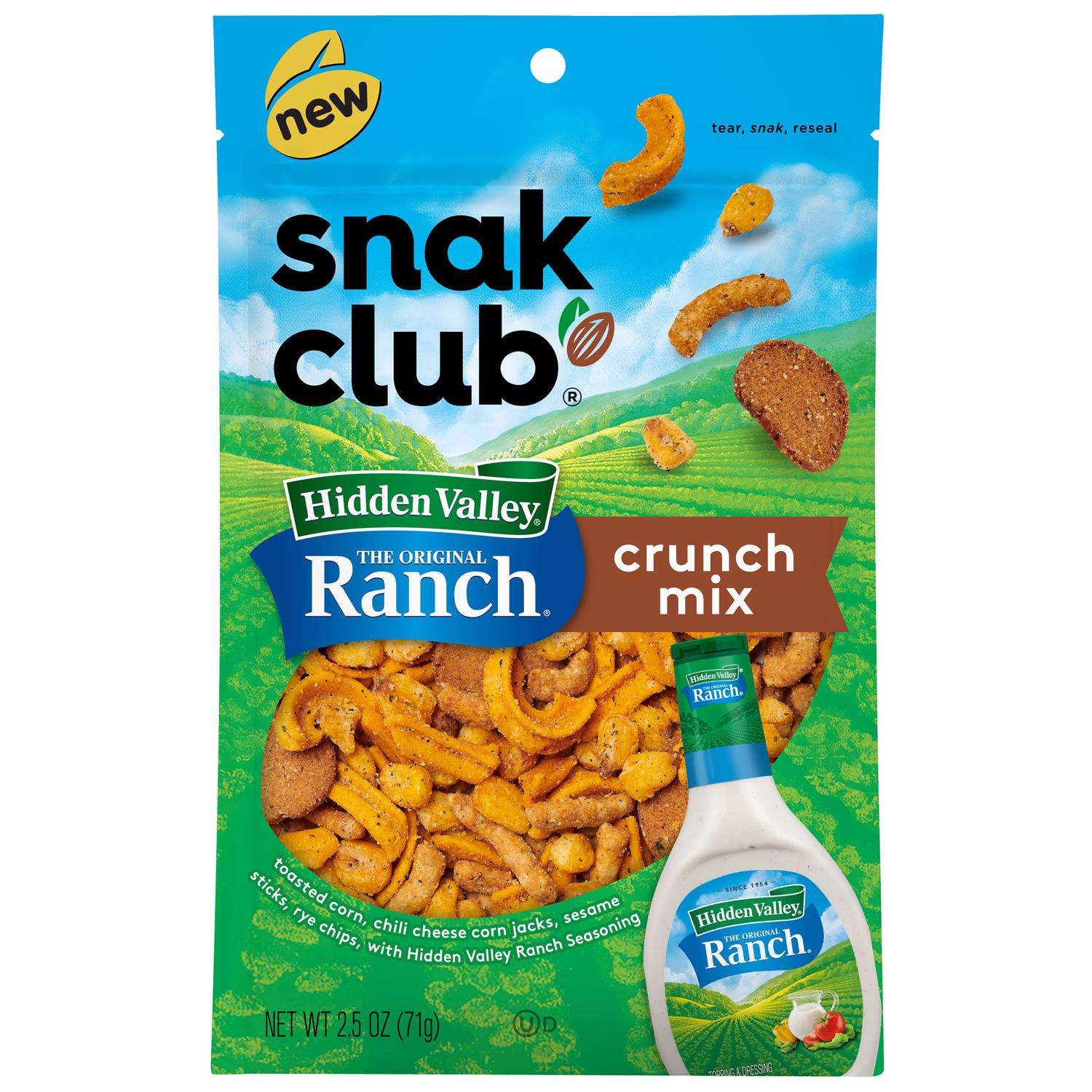 Snak Club Hidden Valley Ranch Snack Mix 2.5 oz Bagged - Ace Hardware