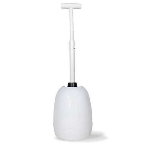 Korky Beehive Max Toilet Plunger with Holder 16 in. L X 6 in. D - Ace ...