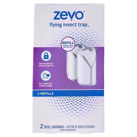 Zevo Refill Kit 4 in. W X 7 in. L Gray/White 2 ct Mfr# 818135017615 ...