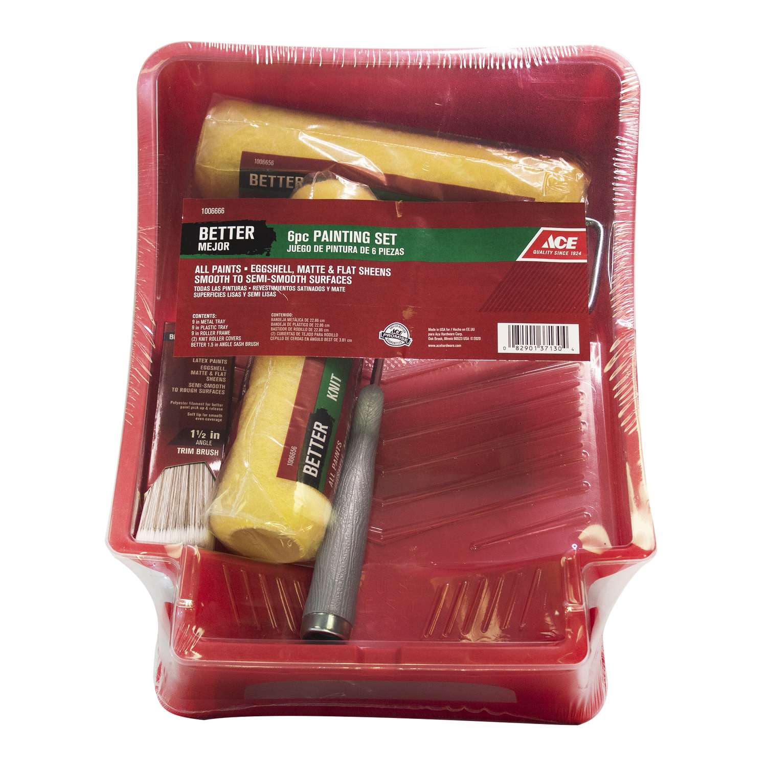 Ace Plastic 10 in. W x 13 in. L Paint Tray Set - Ace Hardware