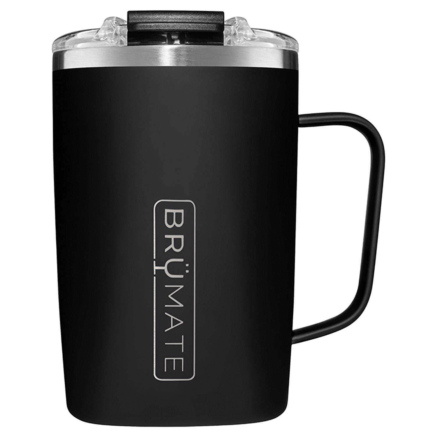 BruMate Toddy 16 oz Matte Black BPA Free Vacuum Insulated Mug - Ace ...