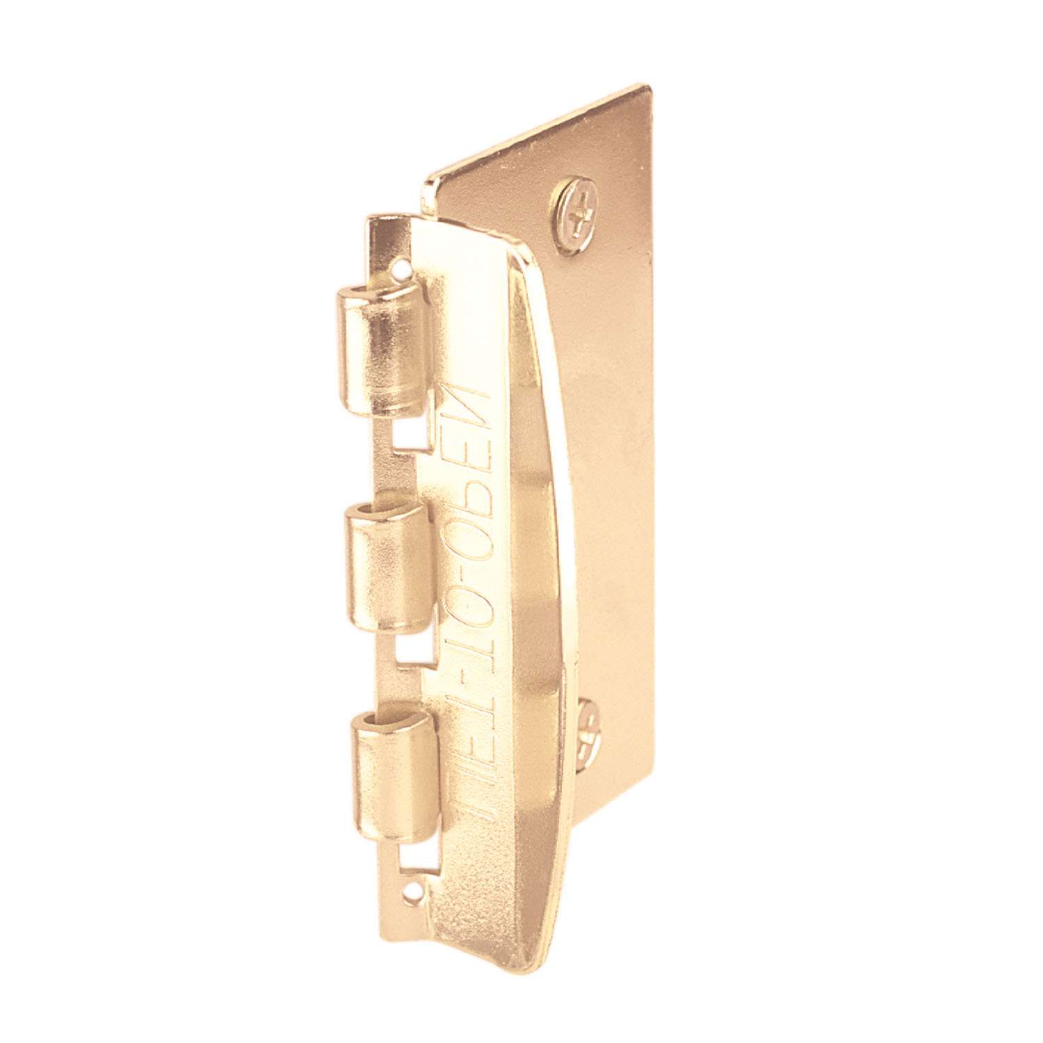 Prime-Line Defender Security 2-3/8 in. L Brass-Plated Steel Door Flip ...