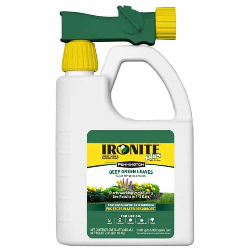 Pennington Ironite Plus 7-0-1 Lawn Fertilizer For All Grass Types 1 qt ...