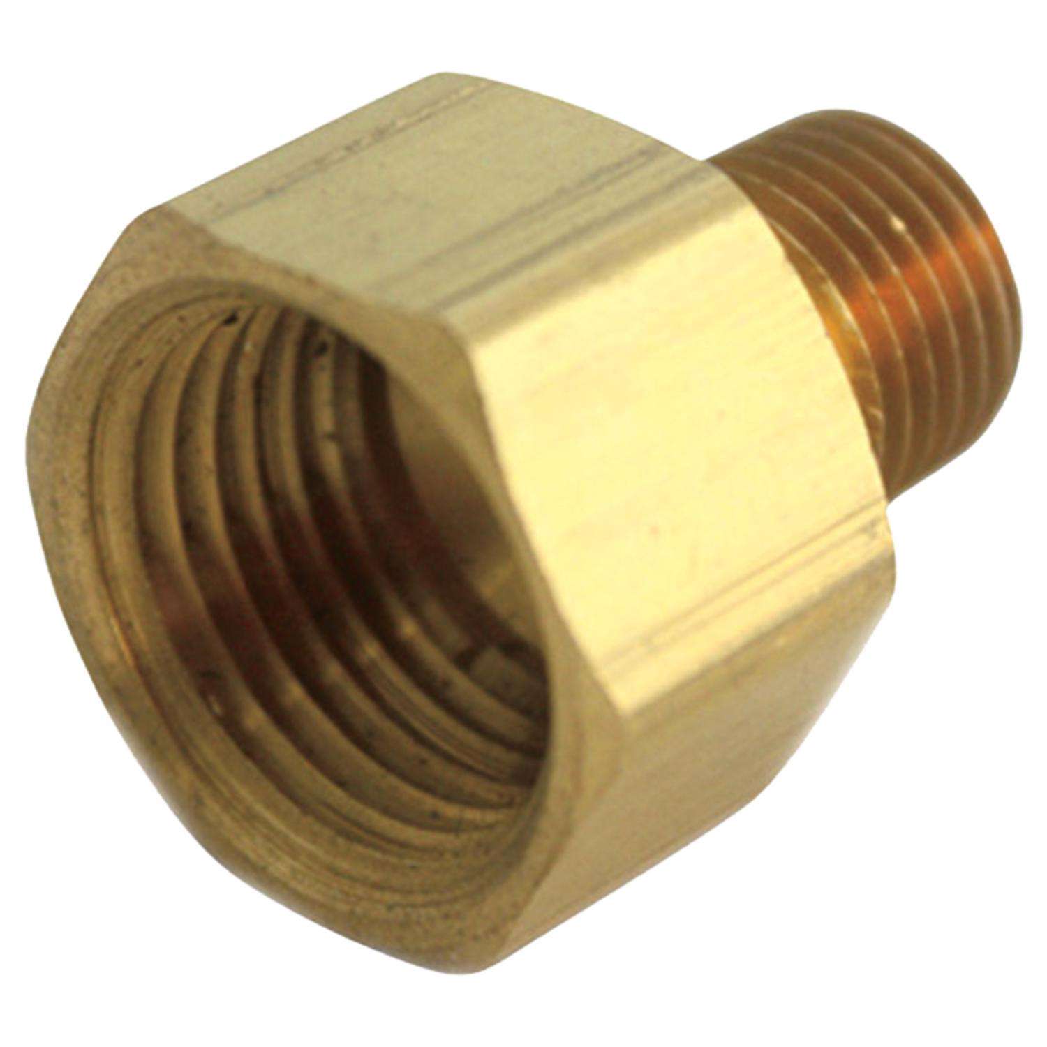 1/2 in. FPT X 3/8 in. D MPT Brass Reducing Coupling - Ace Hardware